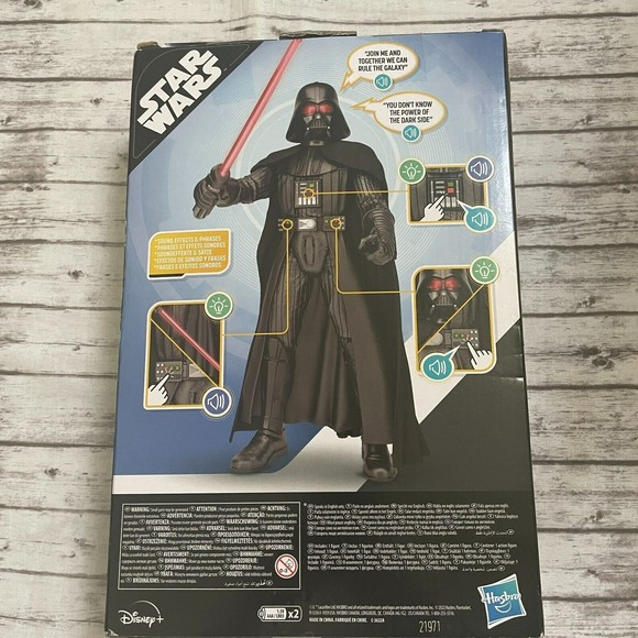 Hasbro | Toys | Star Wars Obiwan Kenobi Galactic Action Darth Vader ...